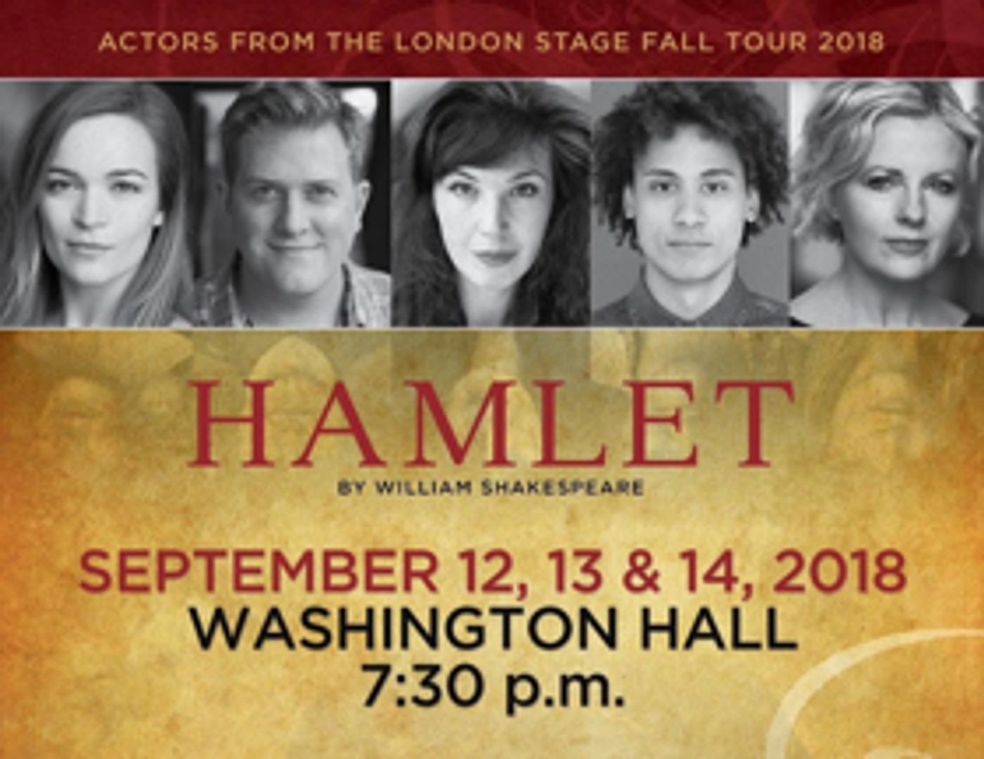 Actors From The London Stage Returns With HAMLET