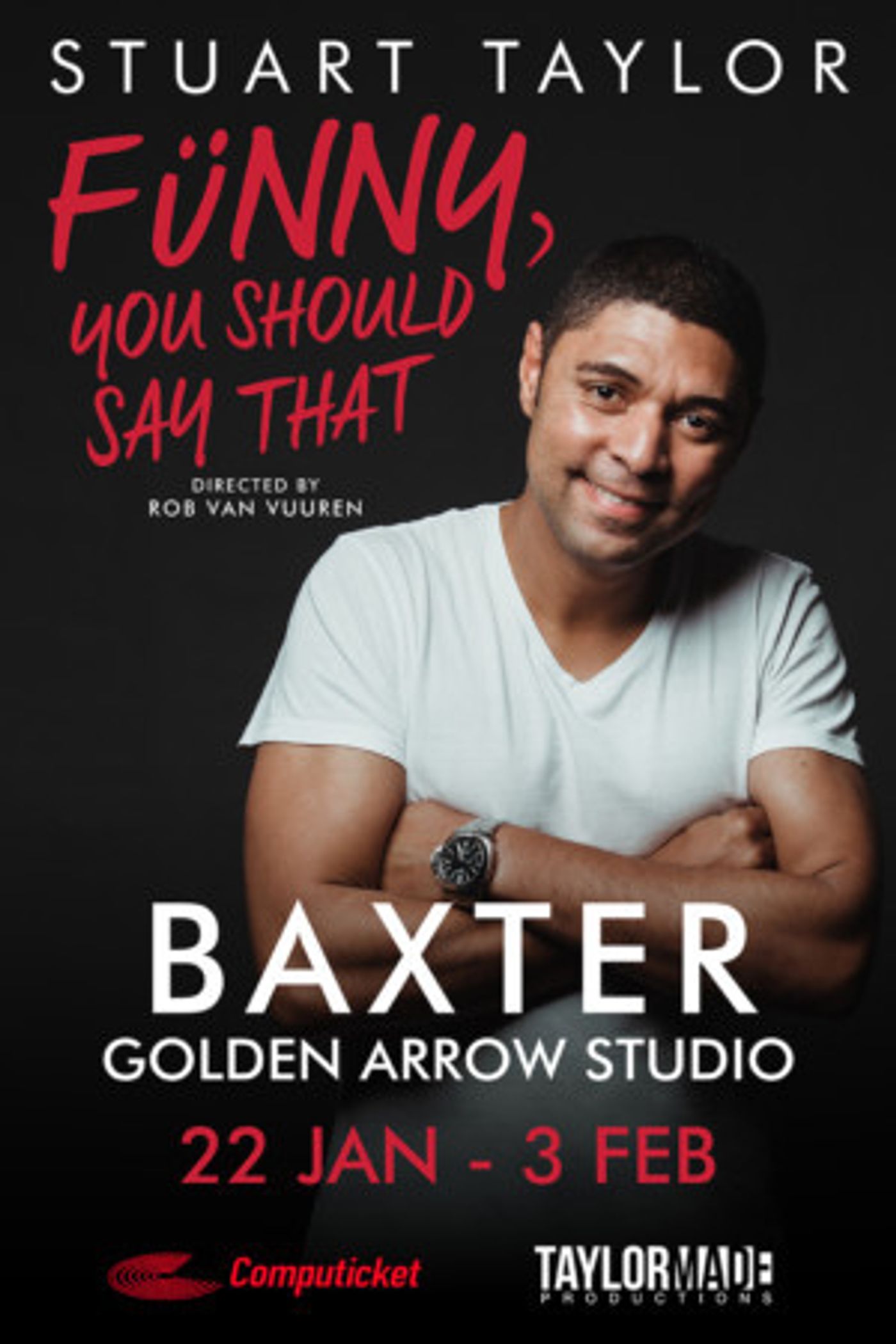 Comedian Stuart Taylor Returns To Cape Town With New Show At Baxter Theatre