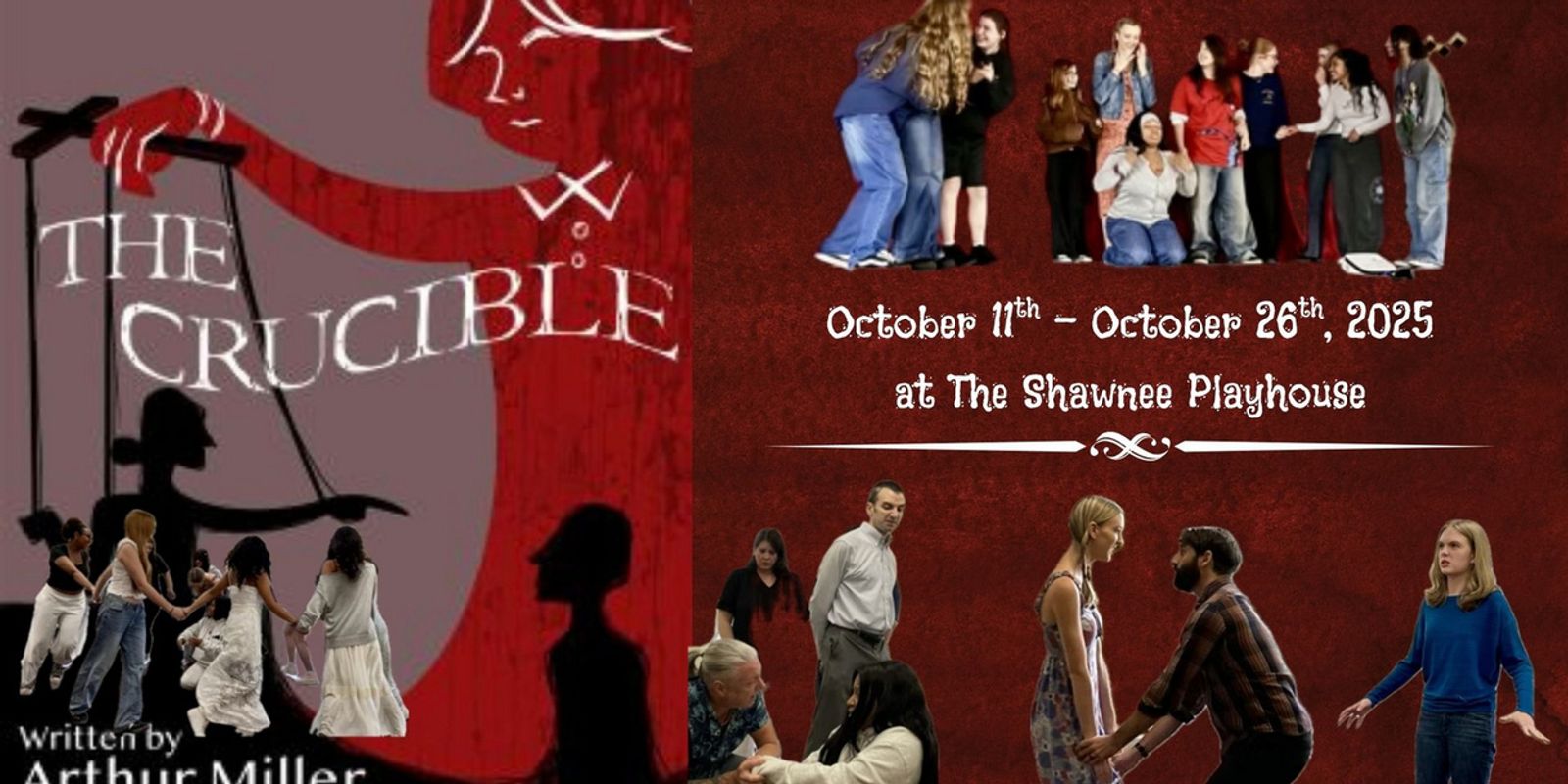 THE CRUCIBLE to be Presented at The Shawnee Playhouse in October