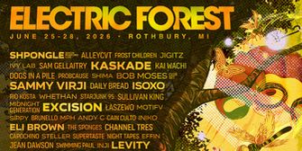 Electric Forest Unveils Initial Music Lineup for 2026 Edition