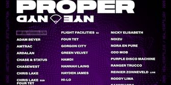 FNGRS CRSSD Unveils the Lineup for PROPER NYE/NYD 2025