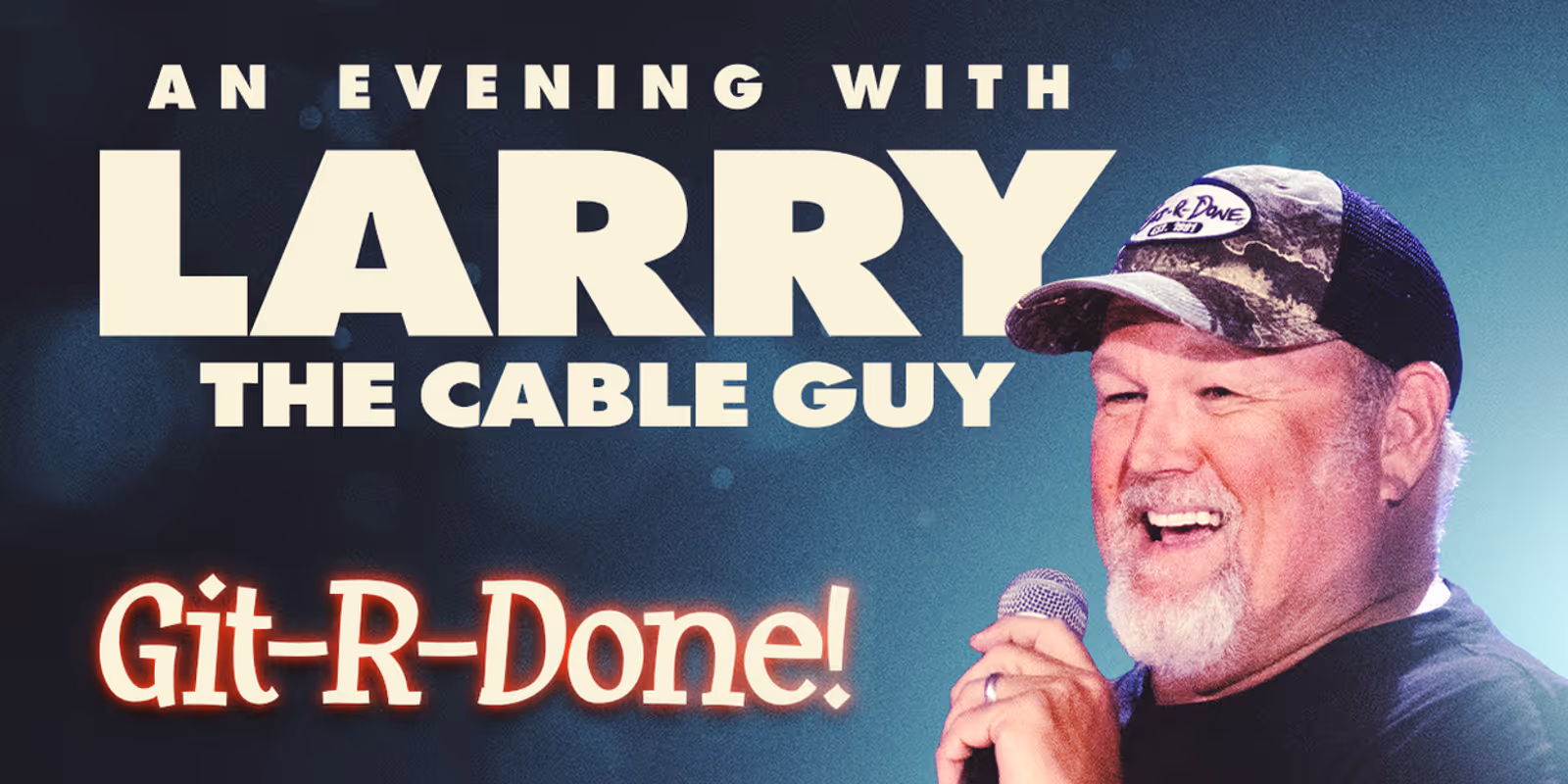 AN EVENING WITH LARRY THE CABLE GUY Set for the King Center In January