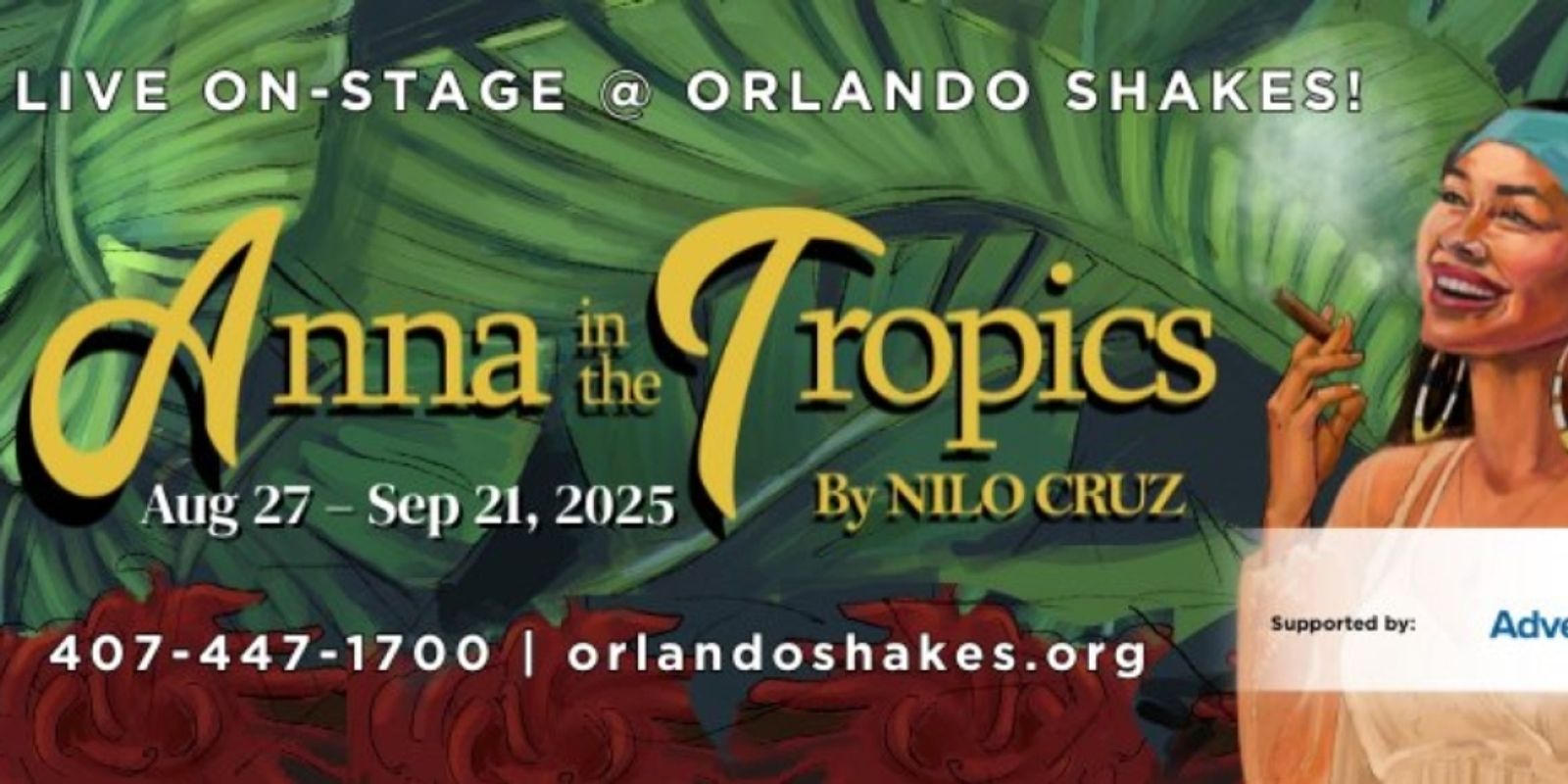 ANNA IN THE TROPICS to Kick Off Orlando Shakes 37th Season