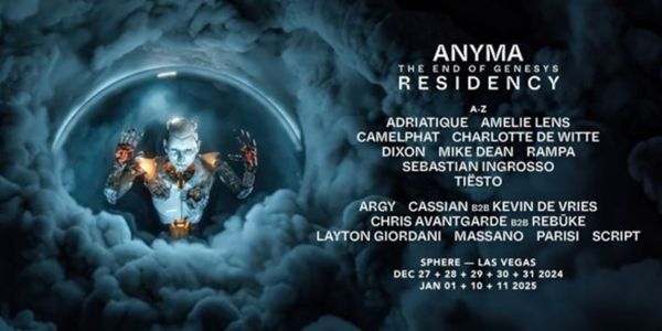 ANYMA 'THE END OF GENESYS' RESIDENCY Announced At Sphere Las Vegas