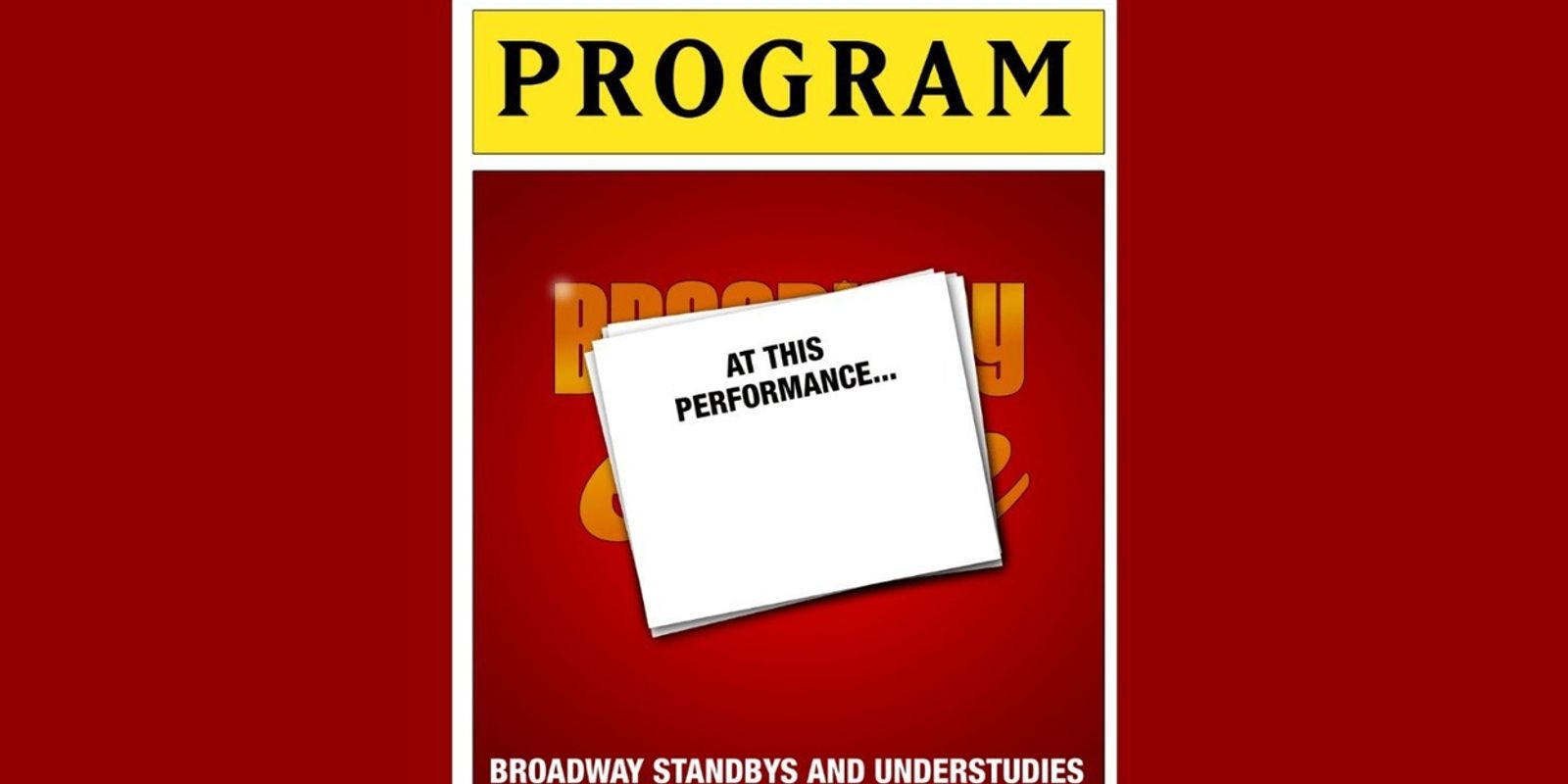 AT THIS PERFORMANCE… Will Return to The Green Room 42 in May