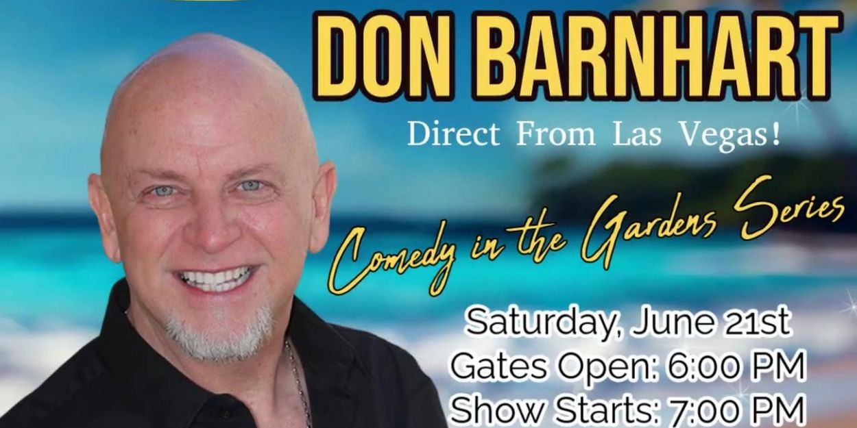 Don Barnhart Headlines One-Night-Only Comedy Show at South Maui Gardens