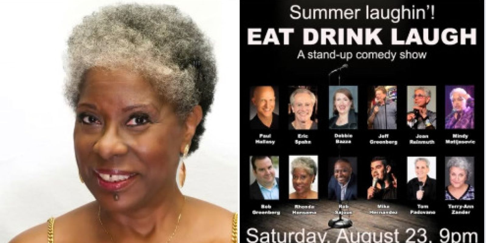 Rhonda Hansome To Perform At EAT DRINK LAUGH Comedy Show At Pangea On ...