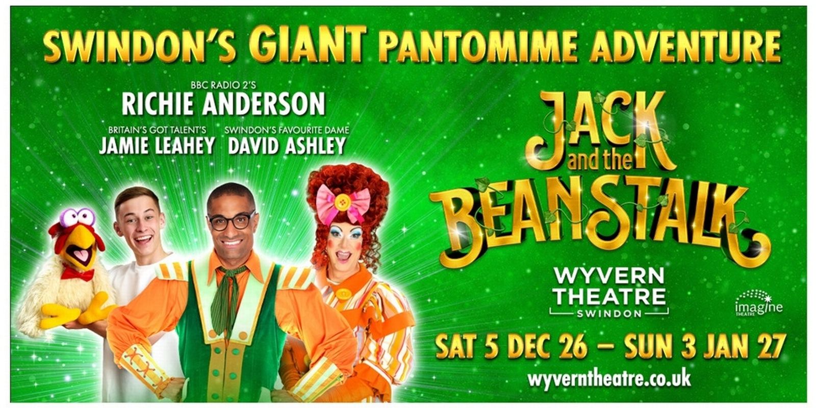 BBC Radio 2's Richie Anderson Will Lead JACK AND THE BEANSTALK Pantomime