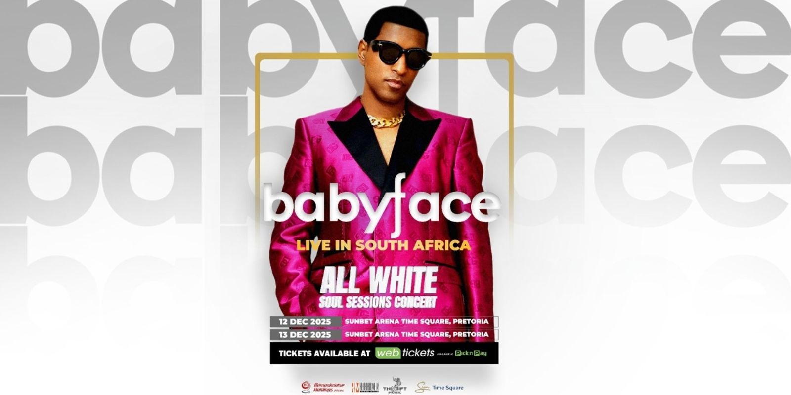 Babyface Joins All White Soul Sessions Concert