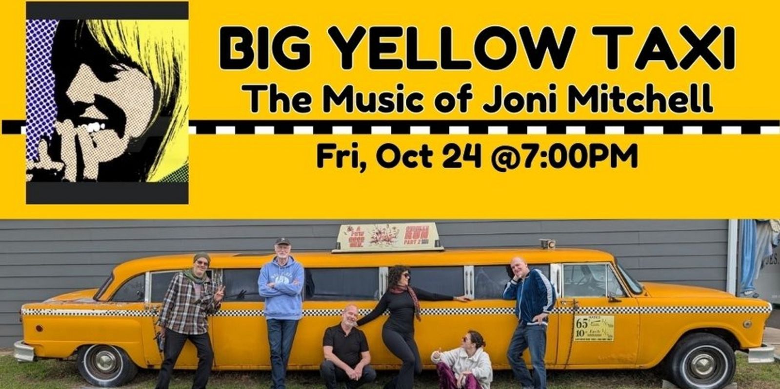 Big Yellow Taxi: The Premier Joni Mitchell Tribute Band is Coming to ...