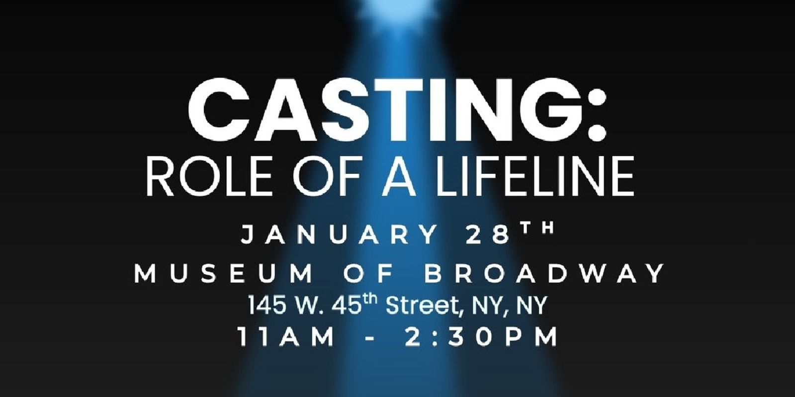 CASTING: ROLE OF A LIFELINE Bone Marrow Drive and Info Fair is Coming ...