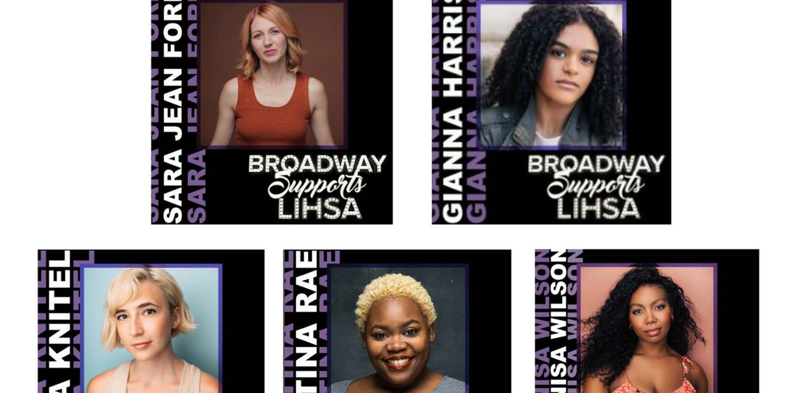 Sara Jean Ford, Gianna Harris, Julia Knitel, Cristina Rae, and Ta ...