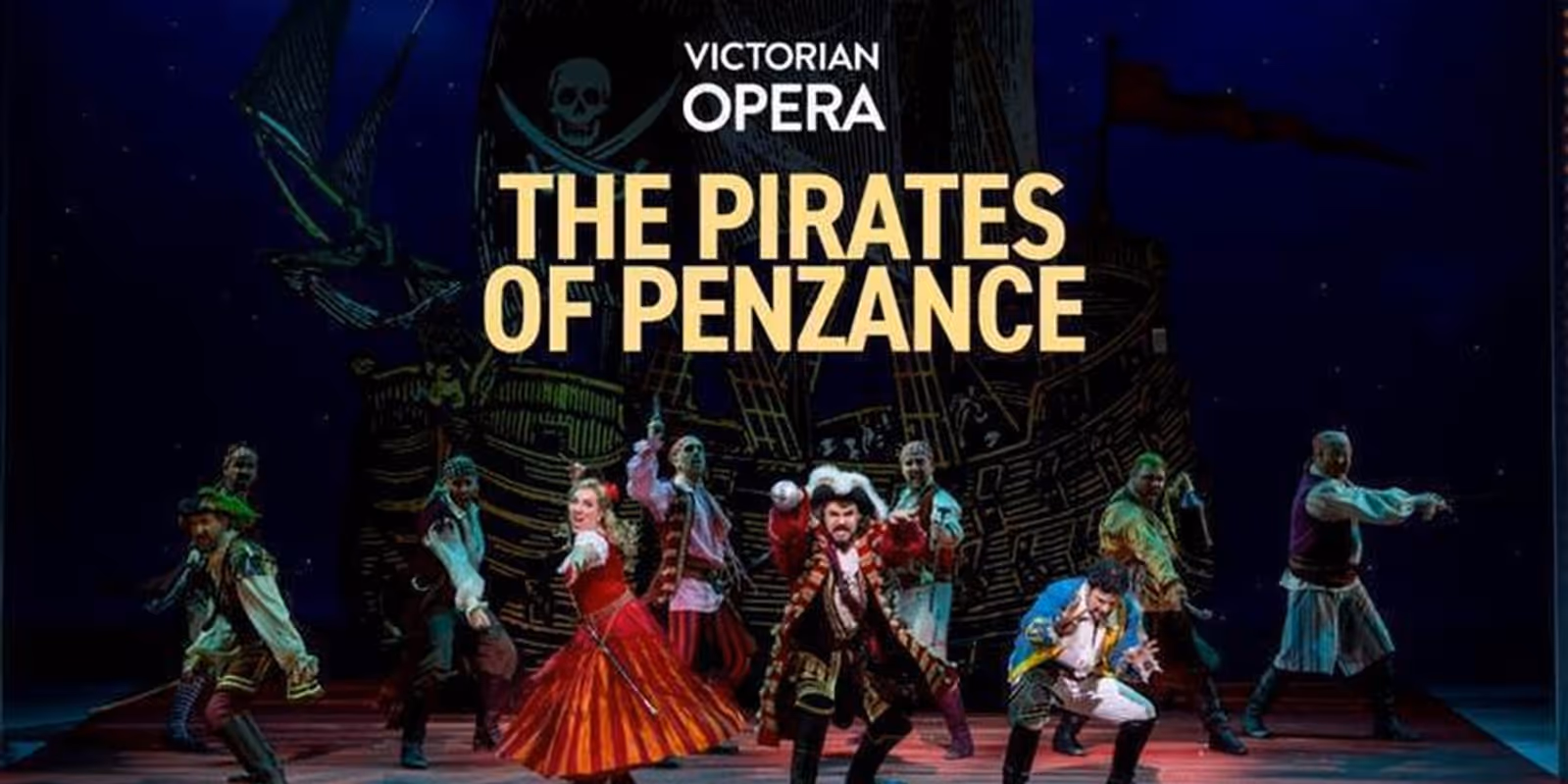 Cast Set For THE PIRATES OF PENZANCE At Victorian Opera