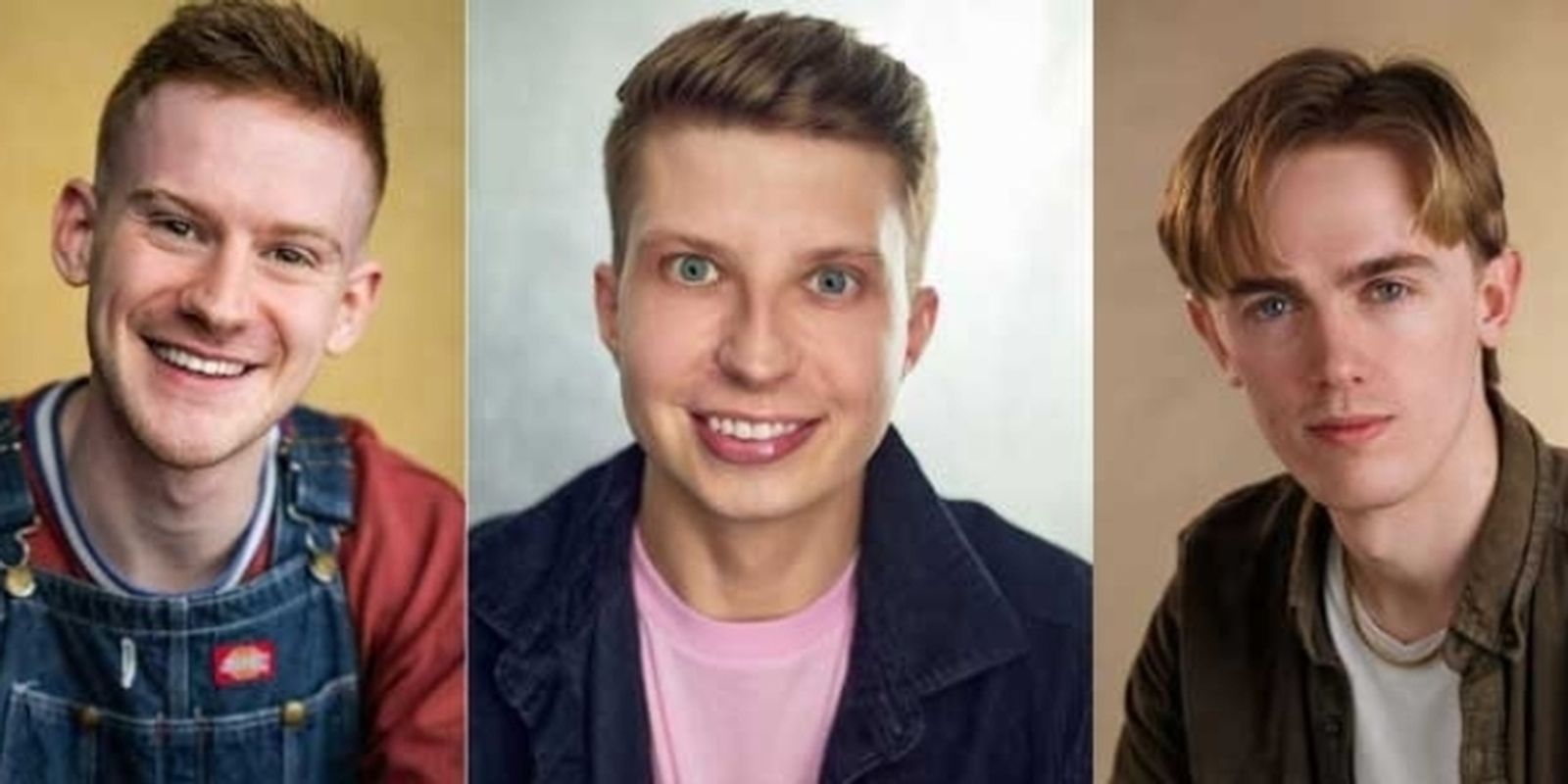 Cast Set For BOYS IN THE BUFF at the Golden Goose Theatre