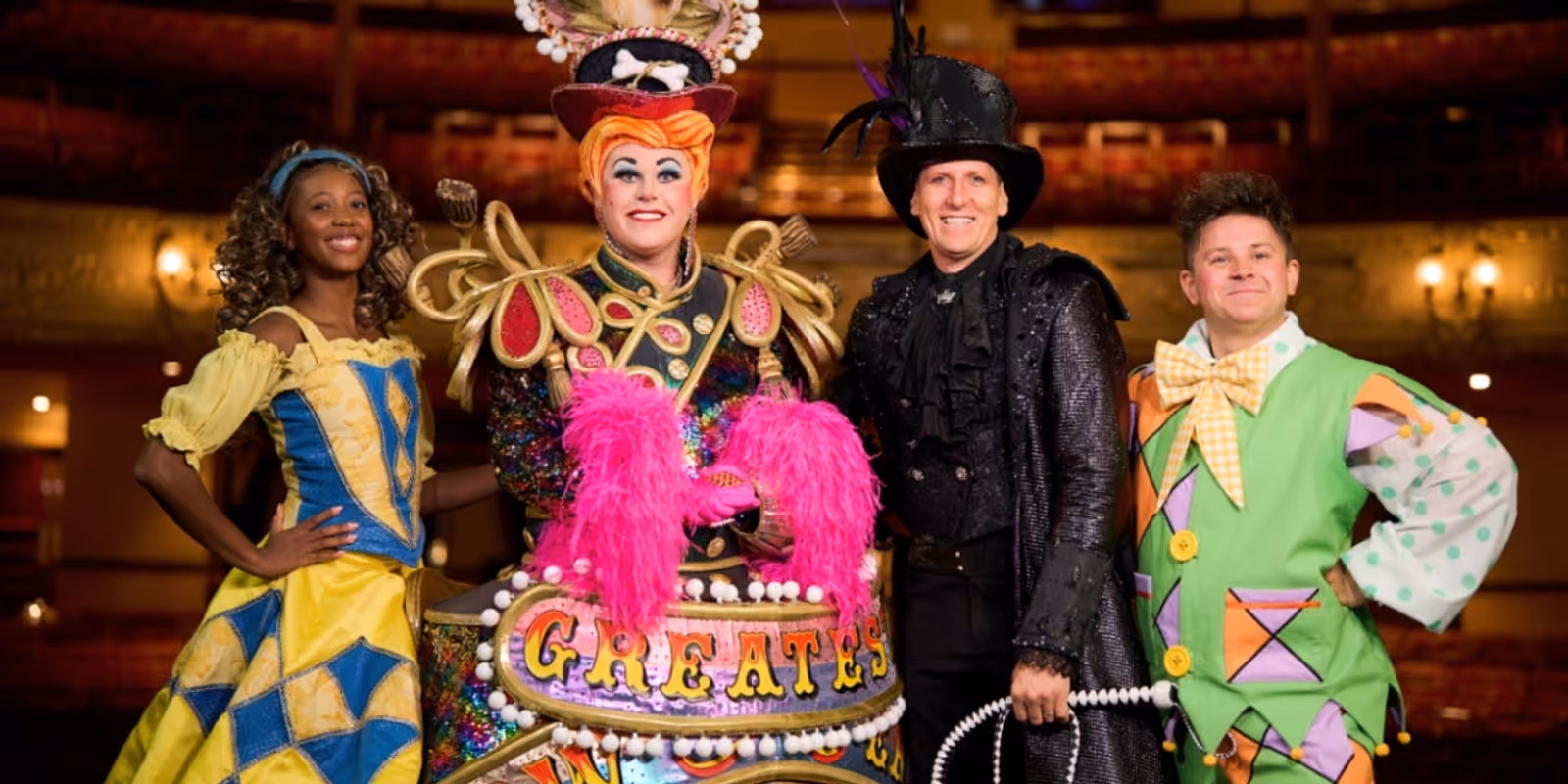 Cast Set For Darlington Hippodrome's GOLDILOCKS AND THE THREE BEARS Panto