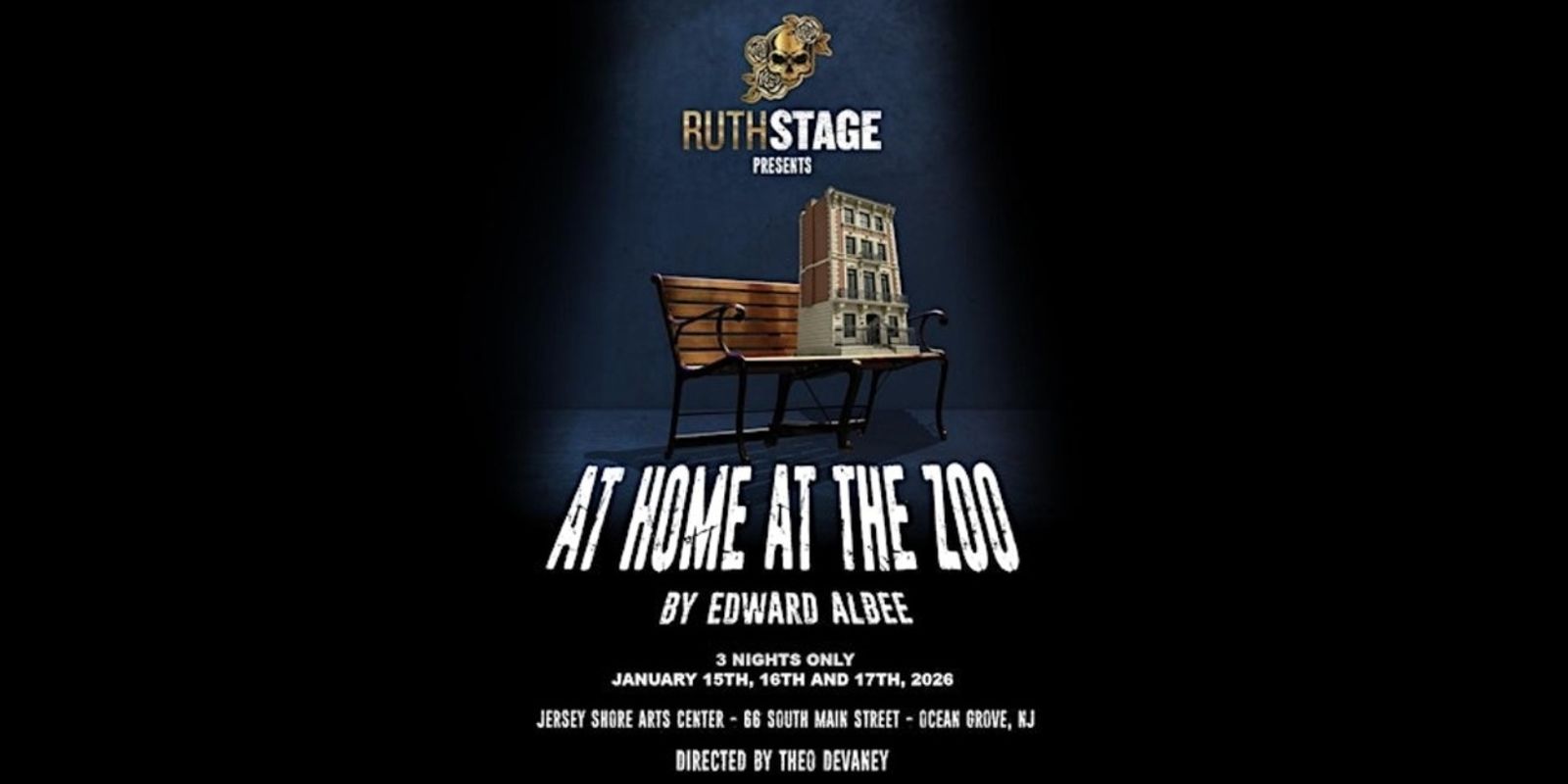 Cast Set For Edward Albee's AT HOME AT THE ZOO at Ruth Stage