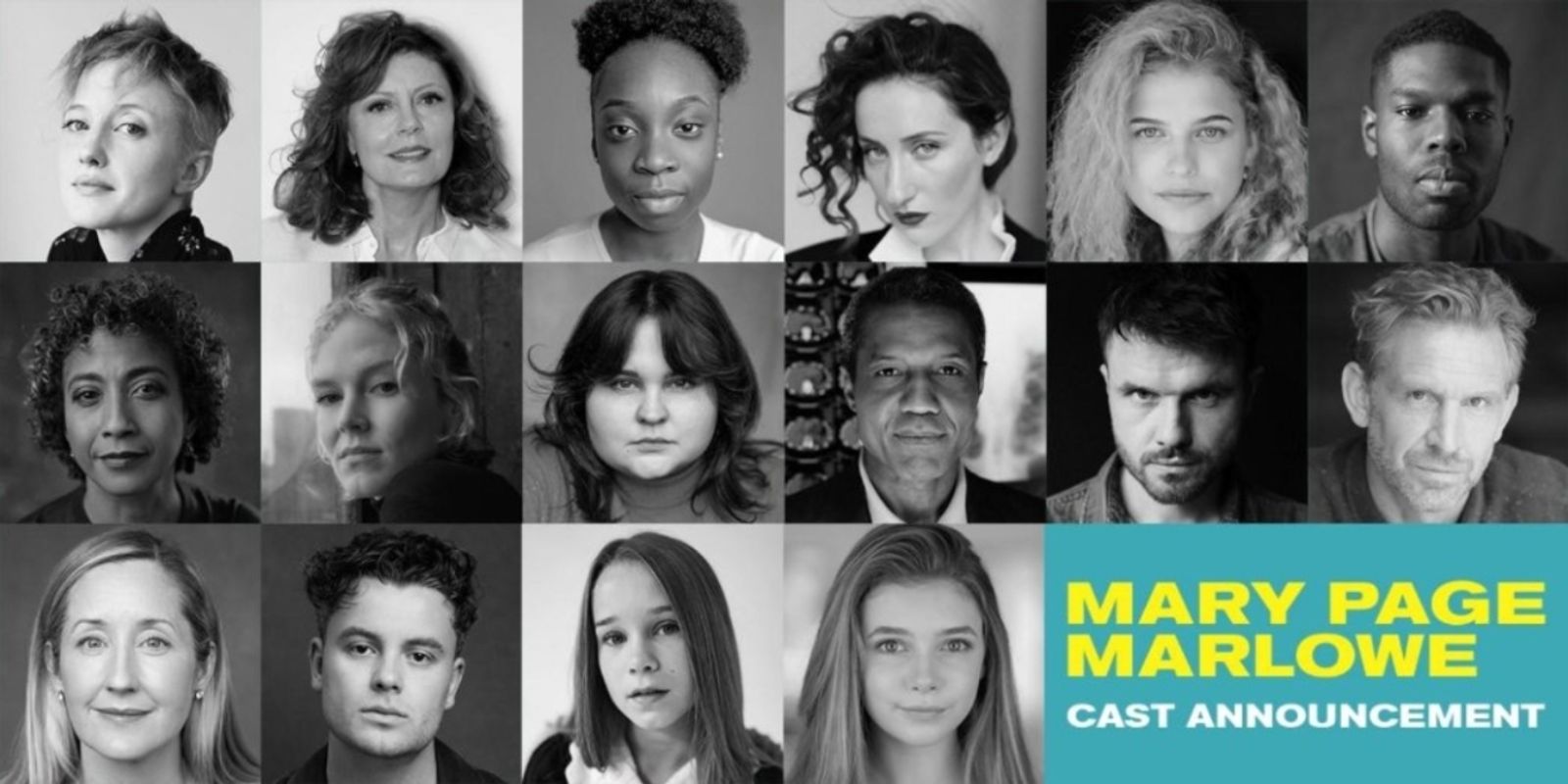 Cast Set For MARY PAGE MARLOWE at the The Old Vic