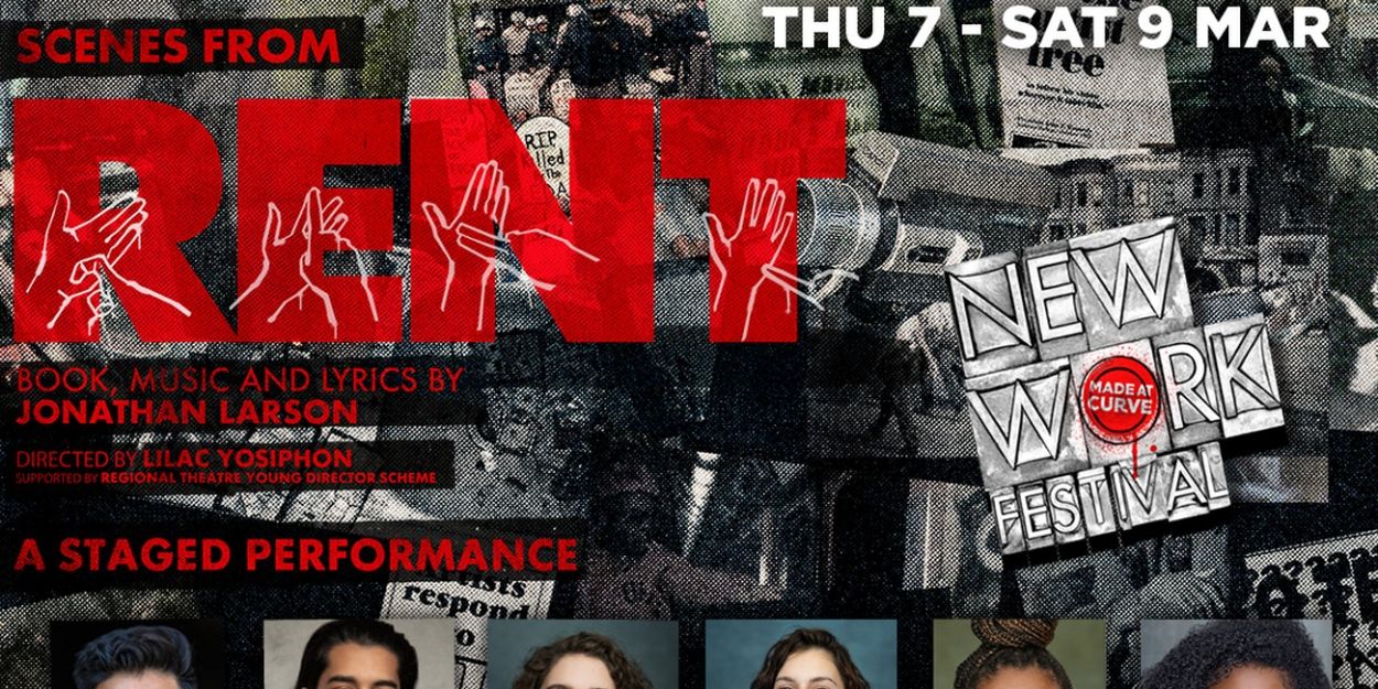 Cast Set For Made at Curve's SCENES FROM RENT Staged Performance
