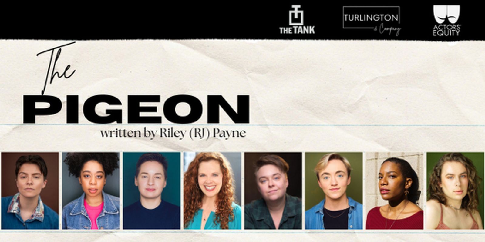 Cast Announced for Staged Reading of Riley (RJ) Payne's THE PIGEON