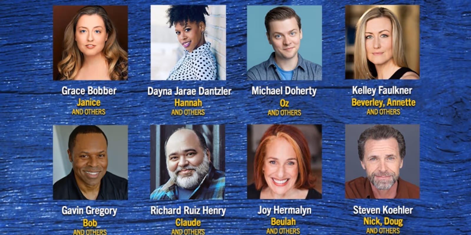 Cast Set for COME FROM AWAY at Milwaukee Repertory Theatre