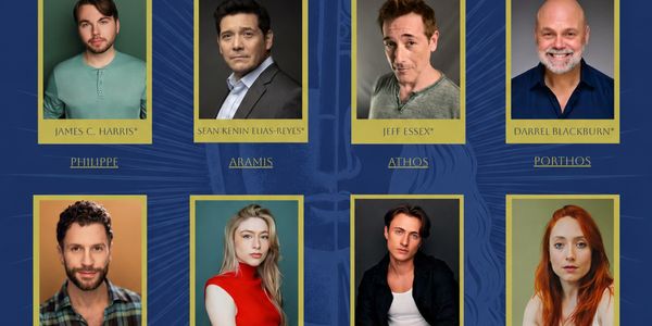 Cast Set for THE MAN IN THE IRON MASK Musical NYC Reading