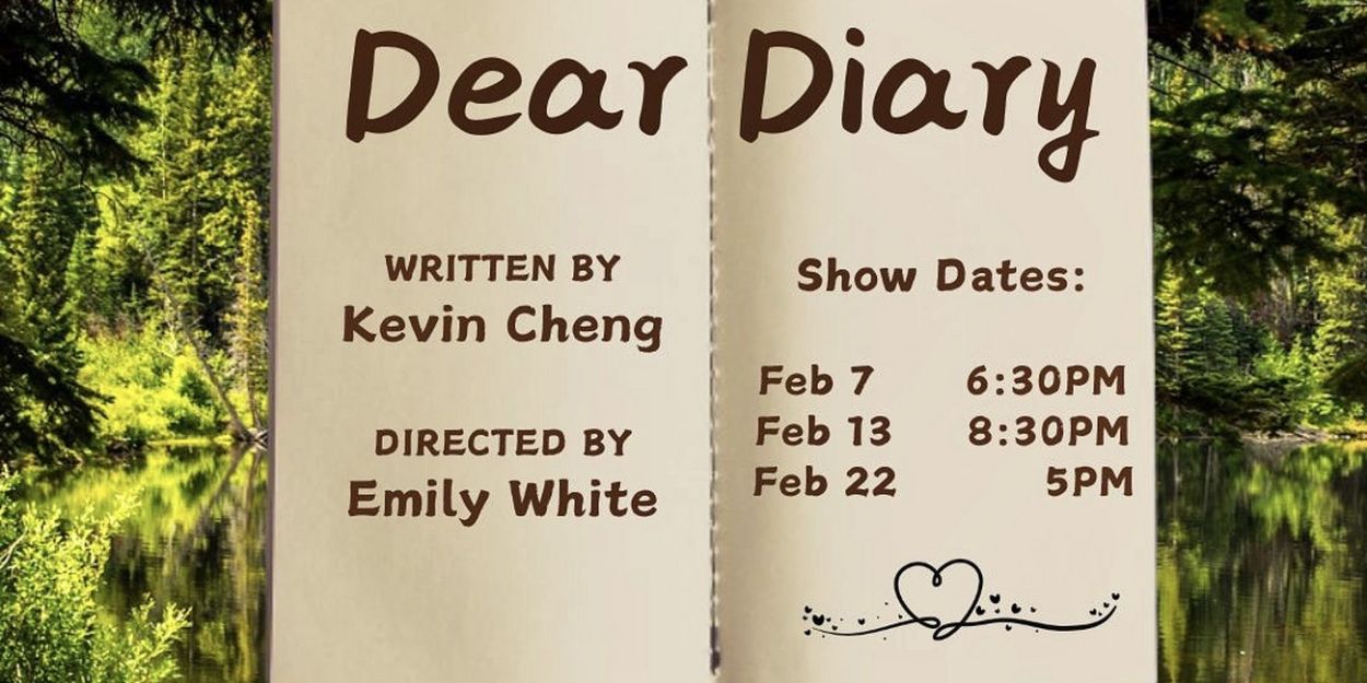 DEAR DIARY By Kevin Cheng To Premiere At Chain Winter One-Act Festival