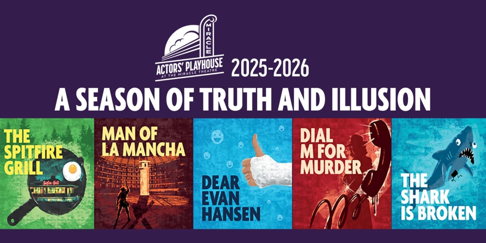 DEAR EVAN HANSEN and More Set for Actors' Playhouse 2025-2026 Mainstage ...