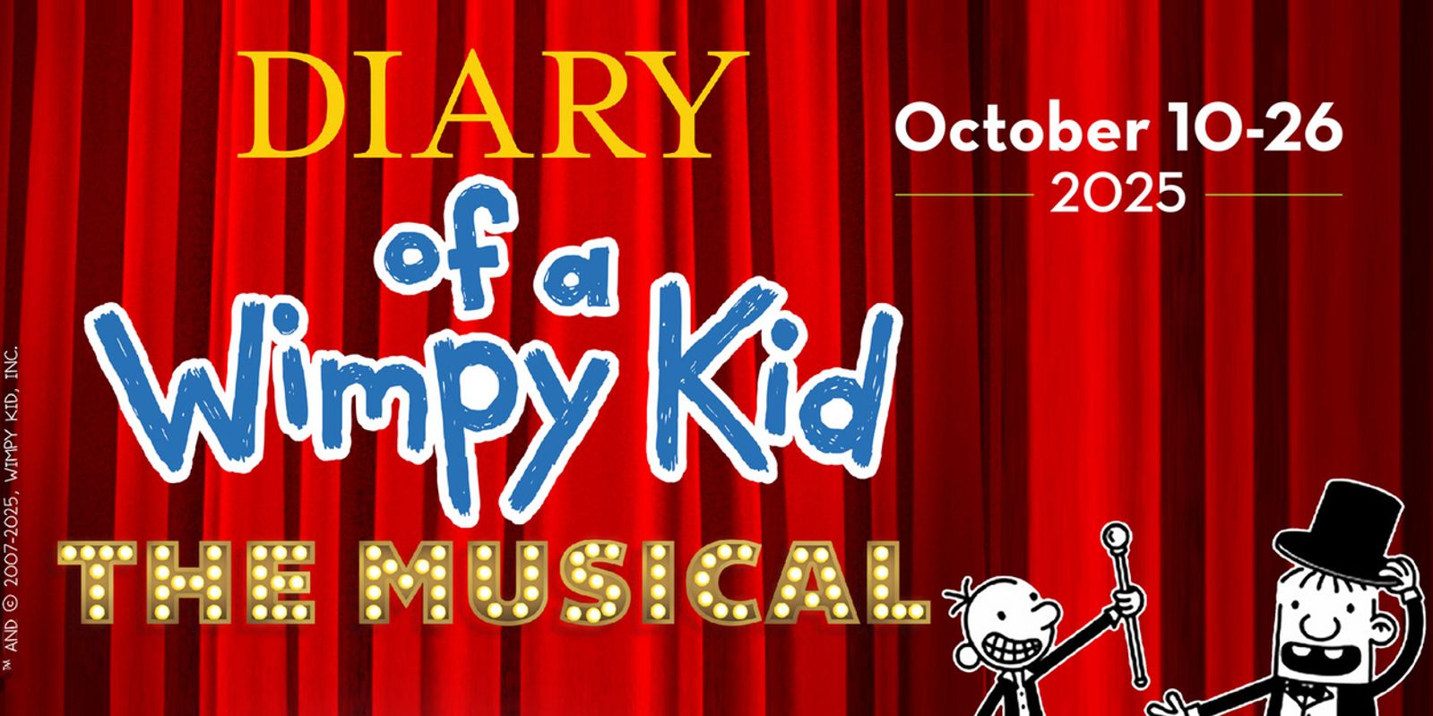 The Growing Stage to Open 44th Season With DIARY OF A WIMPY KID