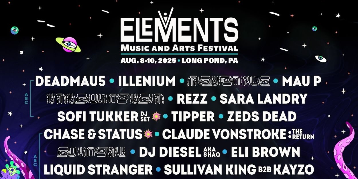 Elements Music & Arts Festival Unveils Phase One Lineup For 2025