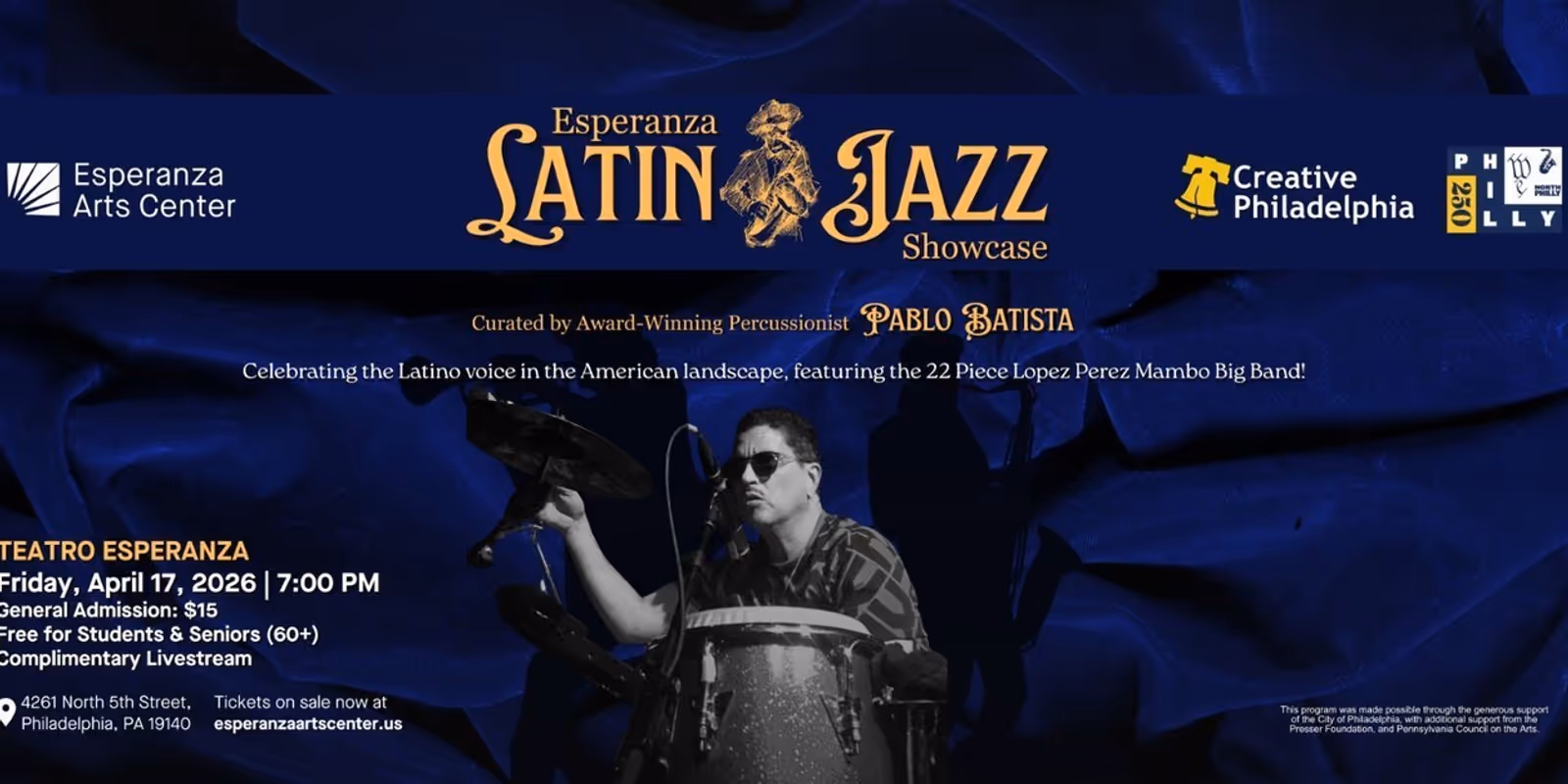 Esperanza Arts Center Launches LATIN JAZZ SHOWCASE Series In Philadelphia