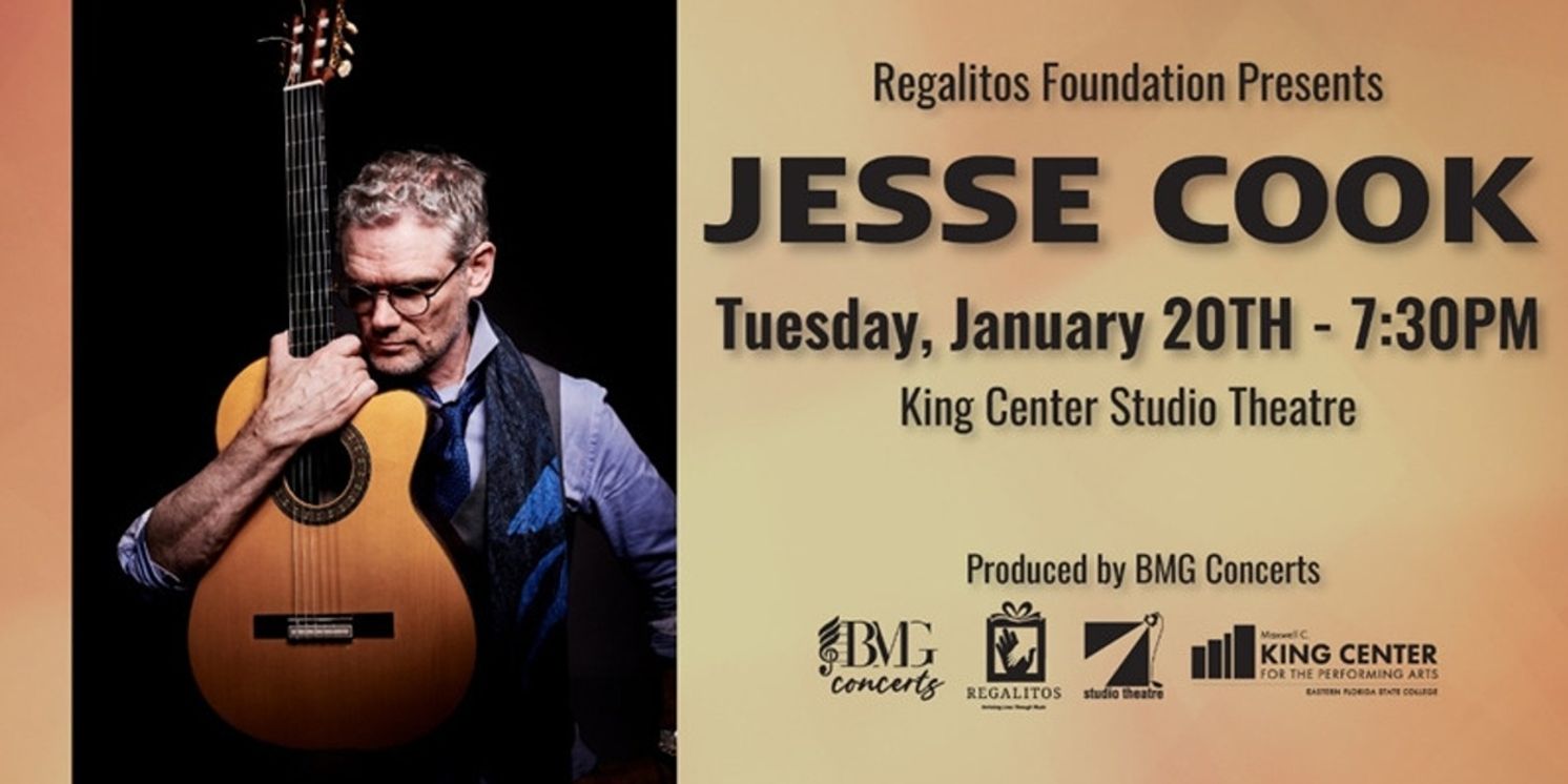 Jesse Cook to Perform at King Center Studio Theatre Presented by ...