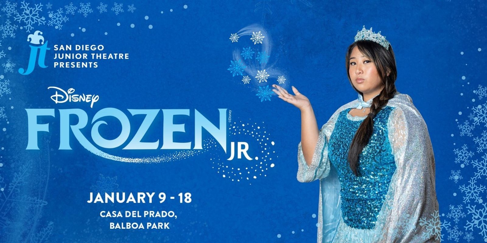 FROZEN JR. Comes to San Diego Junior Theatre in January