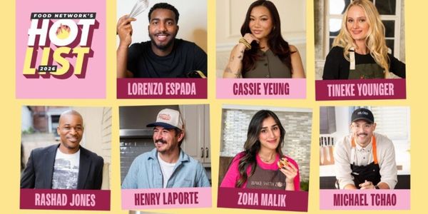 Food Network Reveals Its 2026 Hot List of Culinary Stars