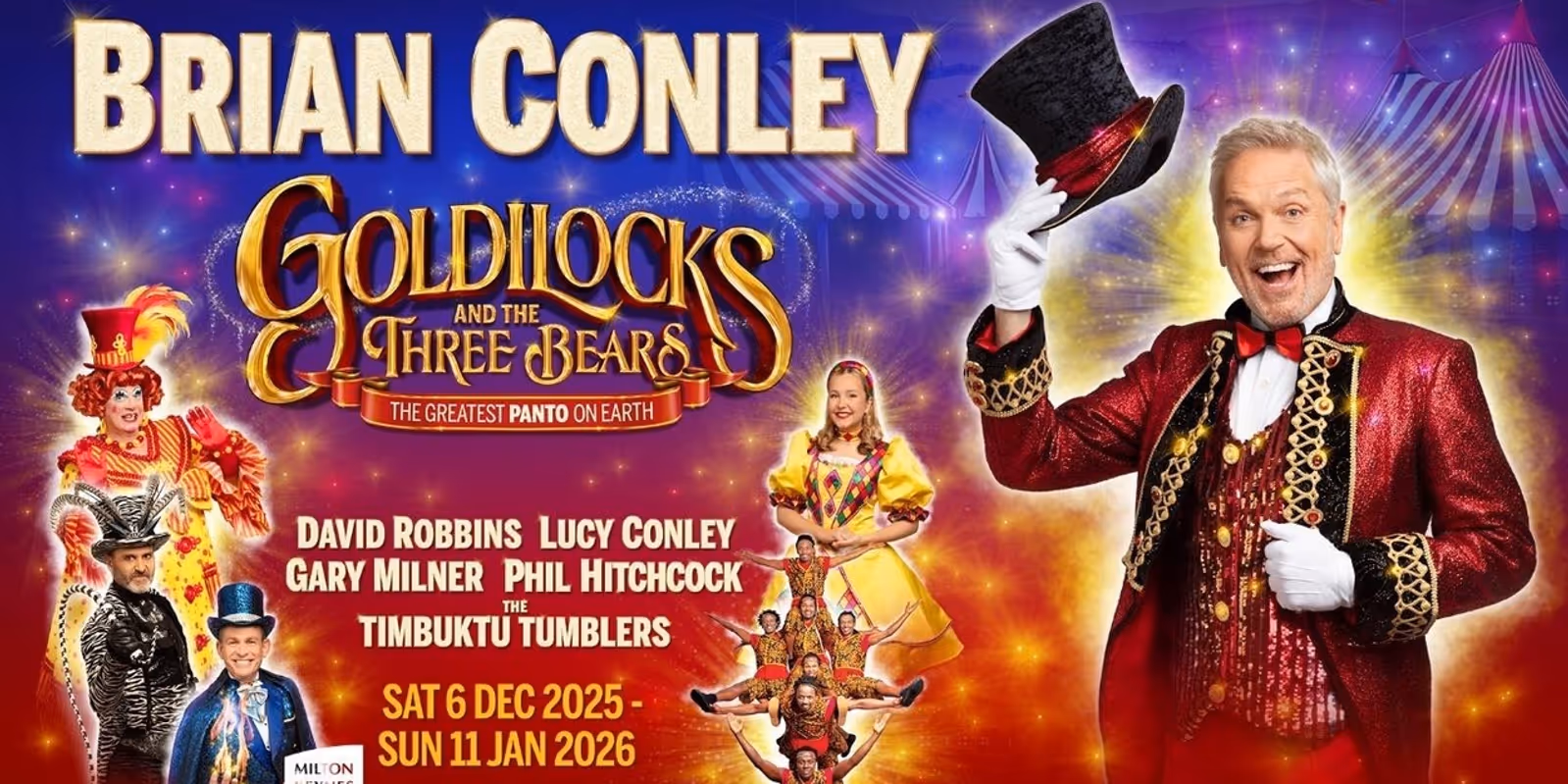 Brian Conley To Star In GOLDILOCKS AND THE THREE BEARS At Milton Keynes ...
