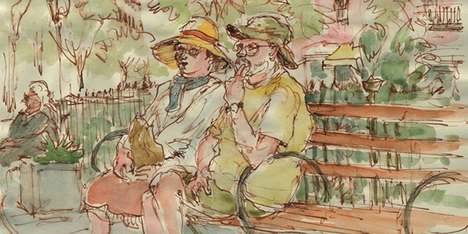 Hank Blaustein Watercolors and Drawings to Open at Blue Mountain Gallery