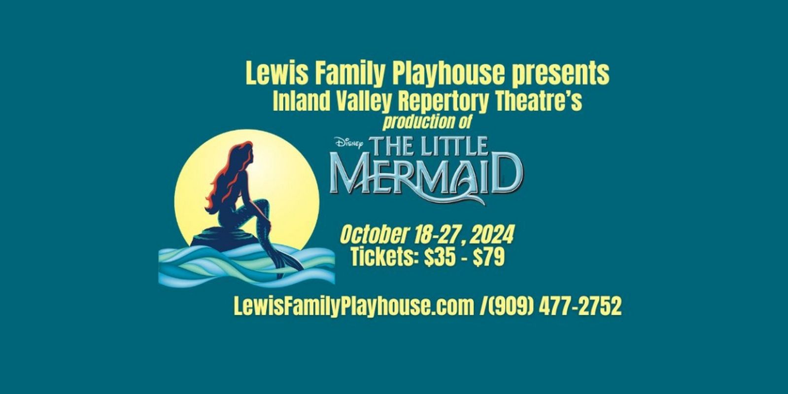 Inland Valley Repertory Theatre to Present DISNEY'S THE LITTLE MERMAID ...