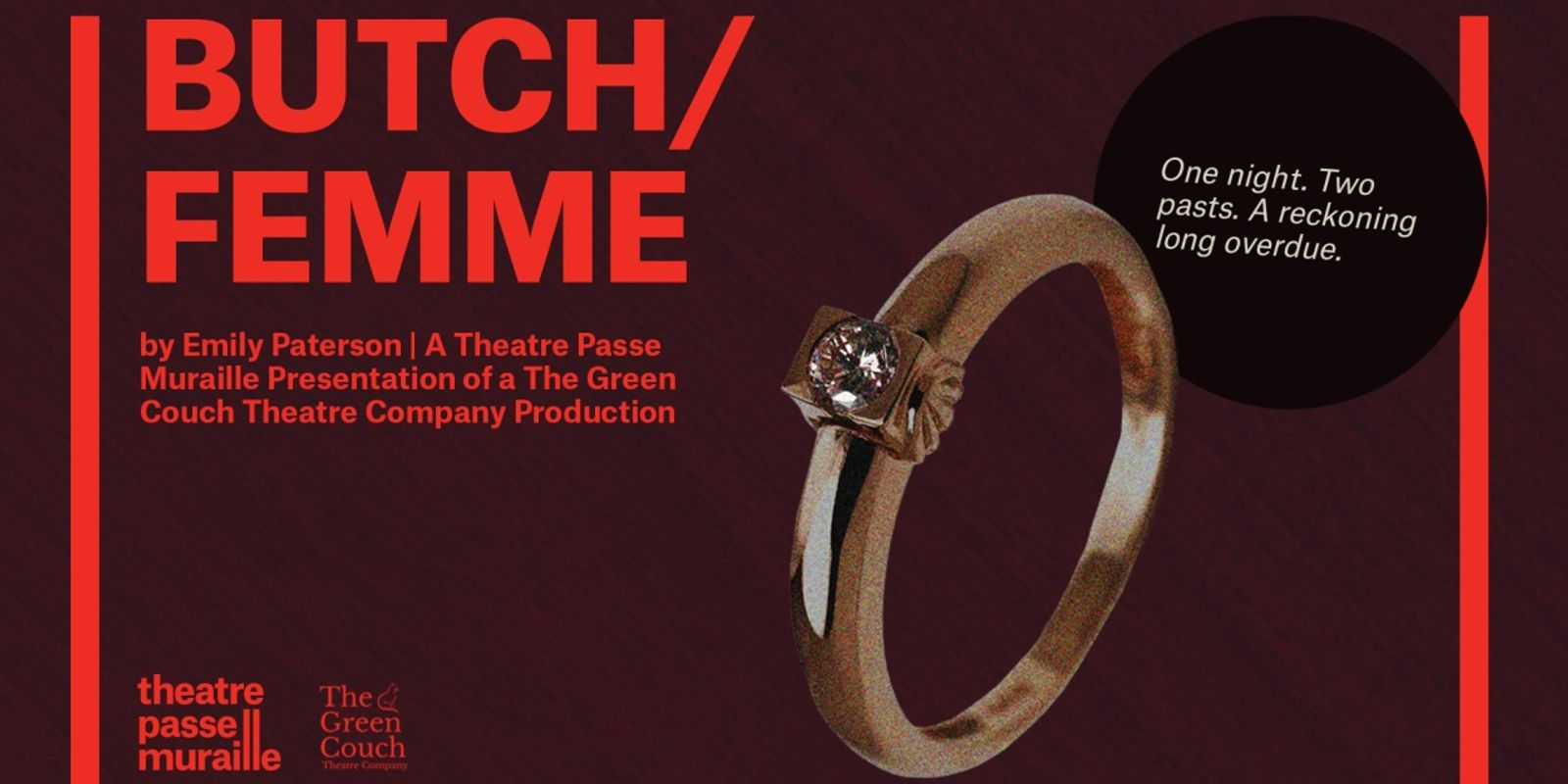 Interview: Emily Paterson of BUTCH/FEMME at Theatre Passe Muraille