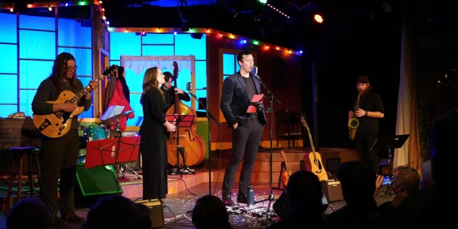 James Lanman Brings Holiday Cheer to the Historic Bus Barn Theater