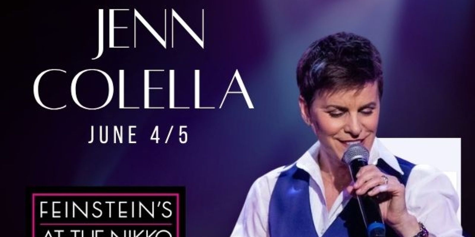 Jenn Collela To Take The Stage At Feinstein's At The Nikko