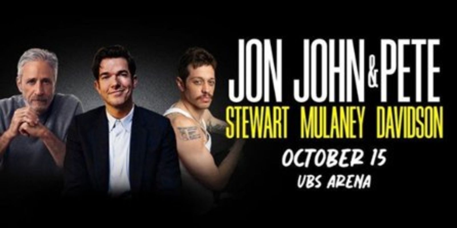 Jon, John, & Pete Bring Their Show to UBS Arena