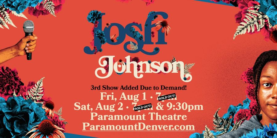 Josh Johnson Adds August Performance At Paramount Theatre