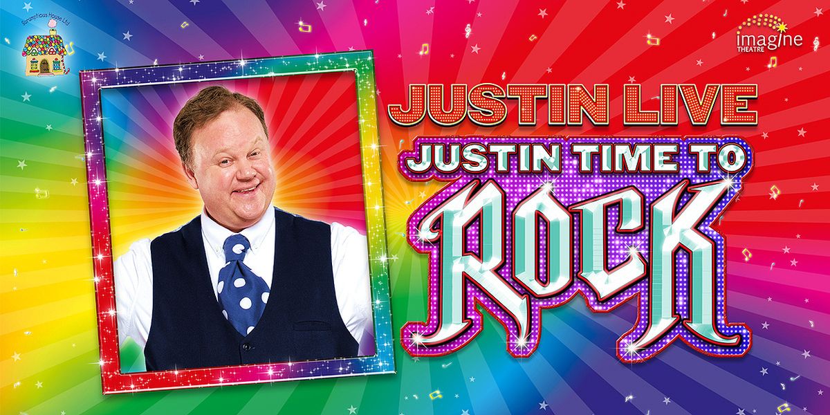 Justin Fletcher Will Visit Bradford Live With JUSTIN TIME TO ROCK