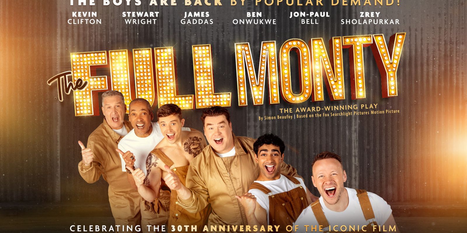Kevin Clifton and More Will Lead THE FULL MONTY UK Tour