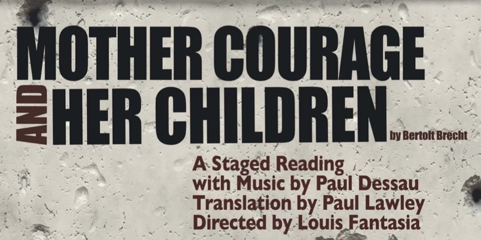 Laura James, Tim Realbuto, and Nigel Lythgoe Will Lead MOTHER COURAGE ...