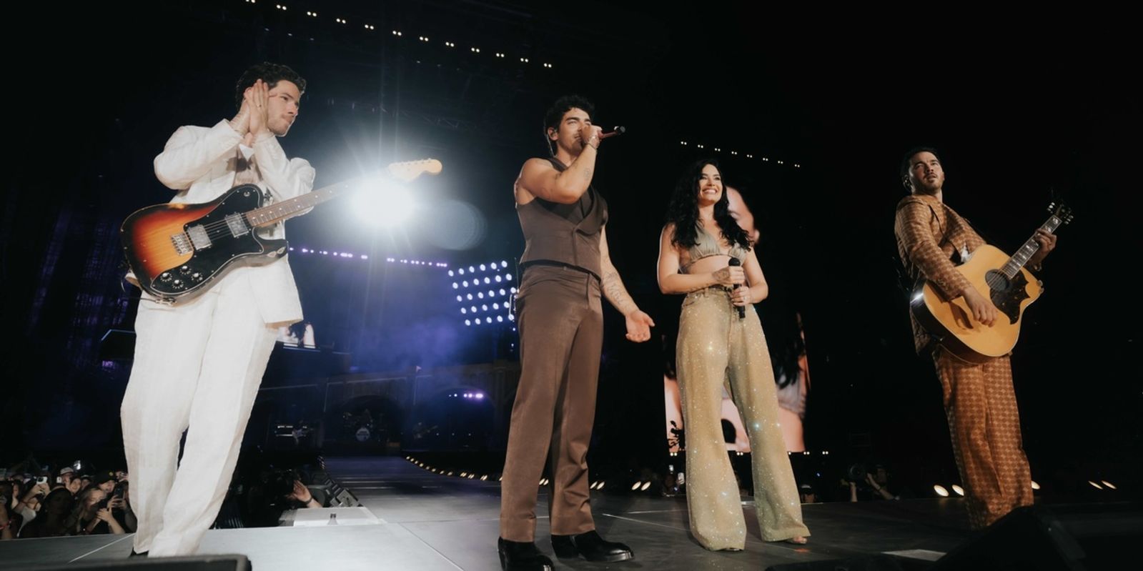Listen: Jonas Brothers Unveil Live Tour Album Featuring Demi Lovato ...