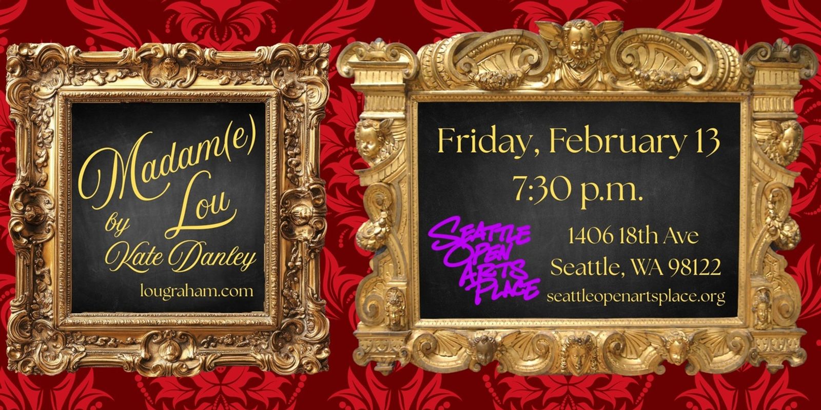 MADAM(E) LOU Solo Show Set for Seattle Preview Before Edinburgh Festival