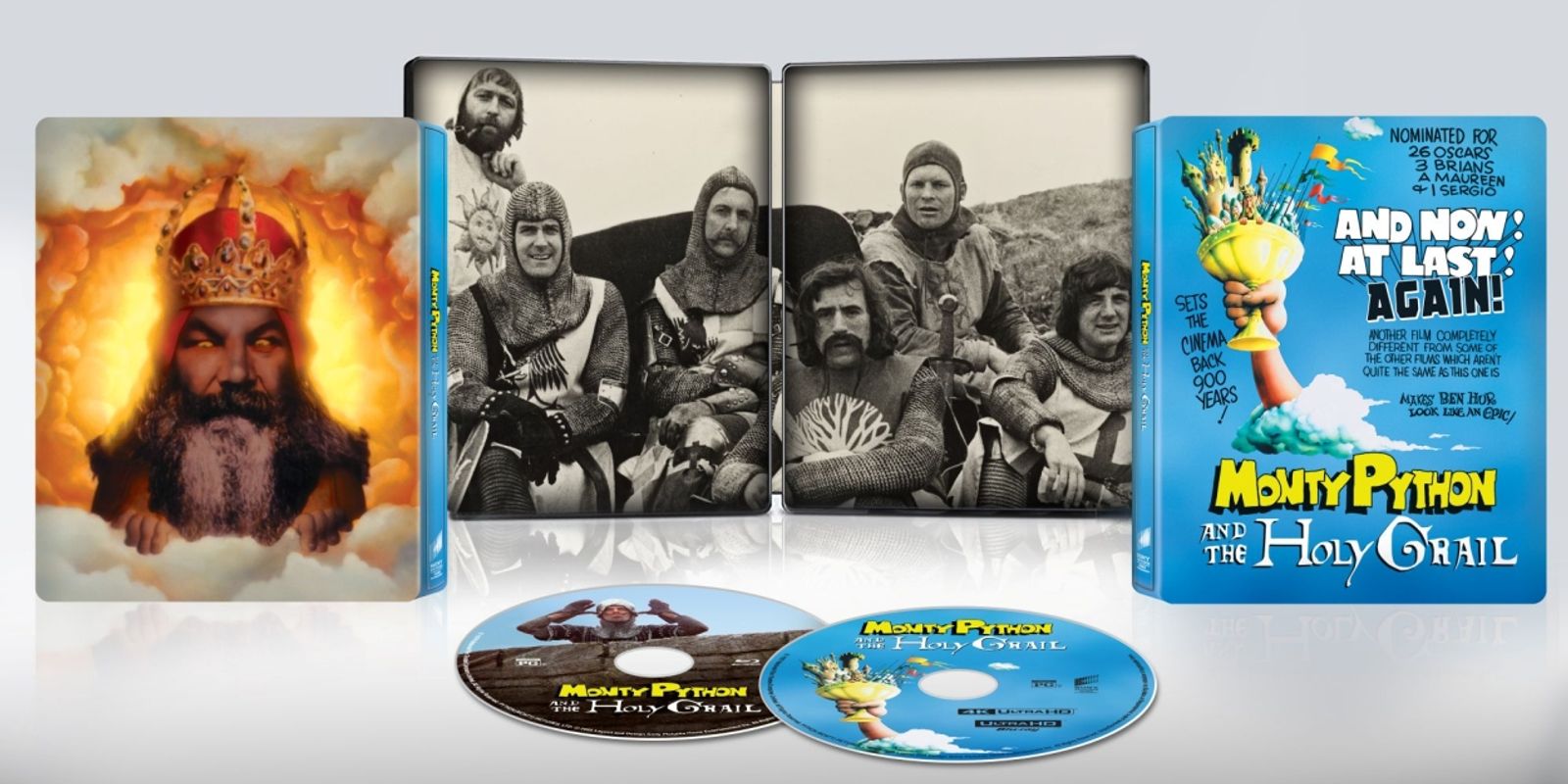 MONTY PYTHON AND THE HOLY GRAIL To Debut On 4K UHD for 50th Anniversary