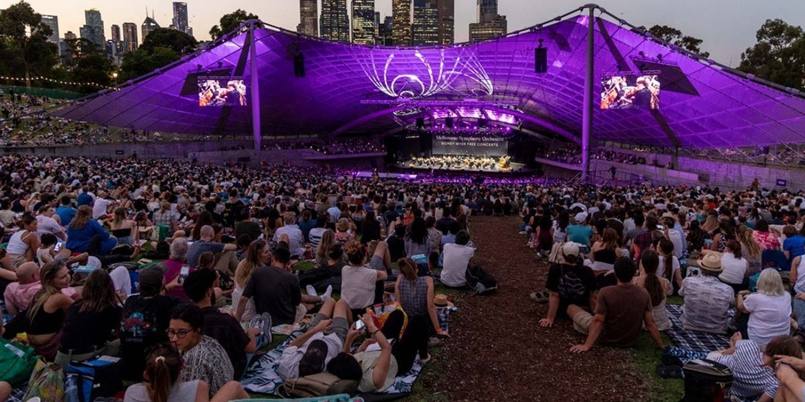 MSO's Free Concert Series to Take Place At The Sidney Myer Music Bowl
