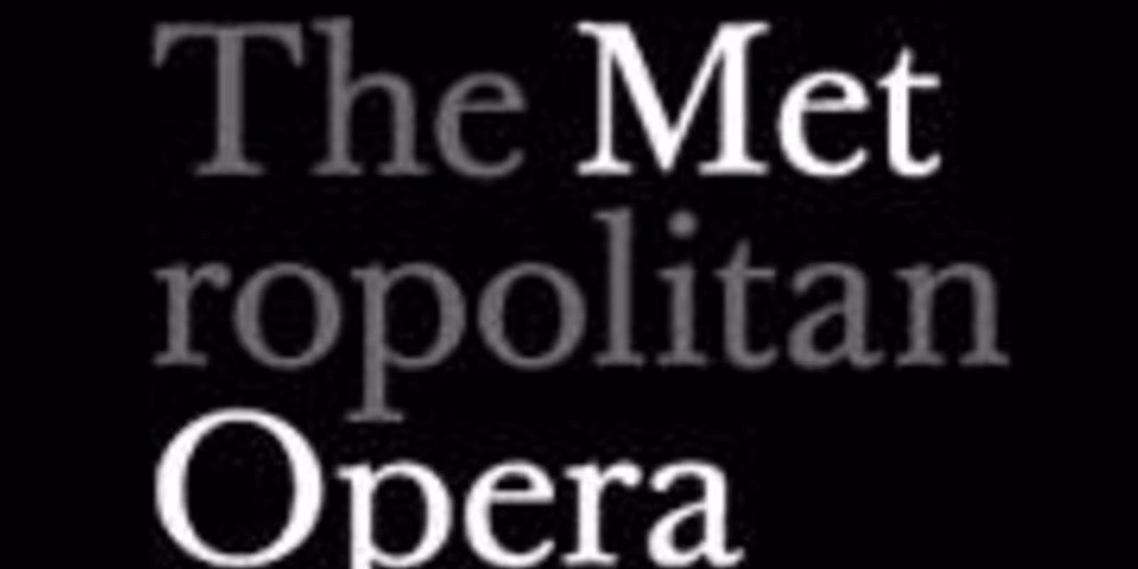 Metropolitan Opera Reveals Cast Changes for EUGENE ONEGIN