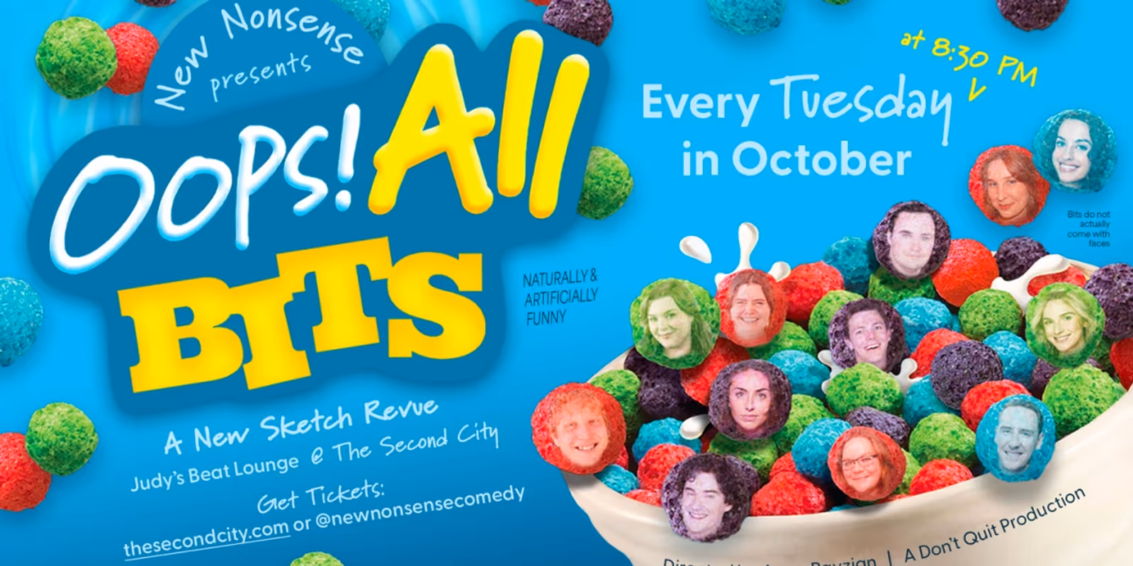 OOPS! ALL BITS Comedy Show Comes to the Second City's Judy's Beat ...
